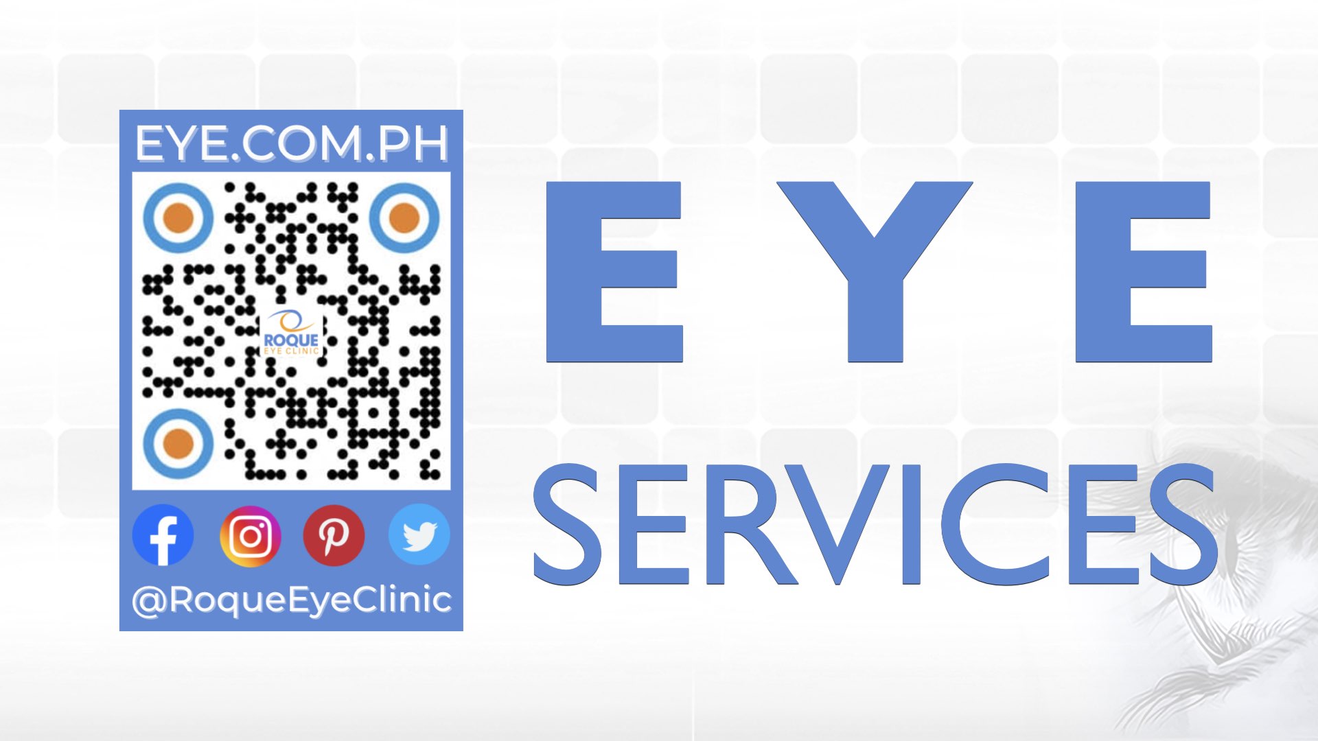 EYE SERVICES - ROQUE Eye Clinic | Eye.com.ph
