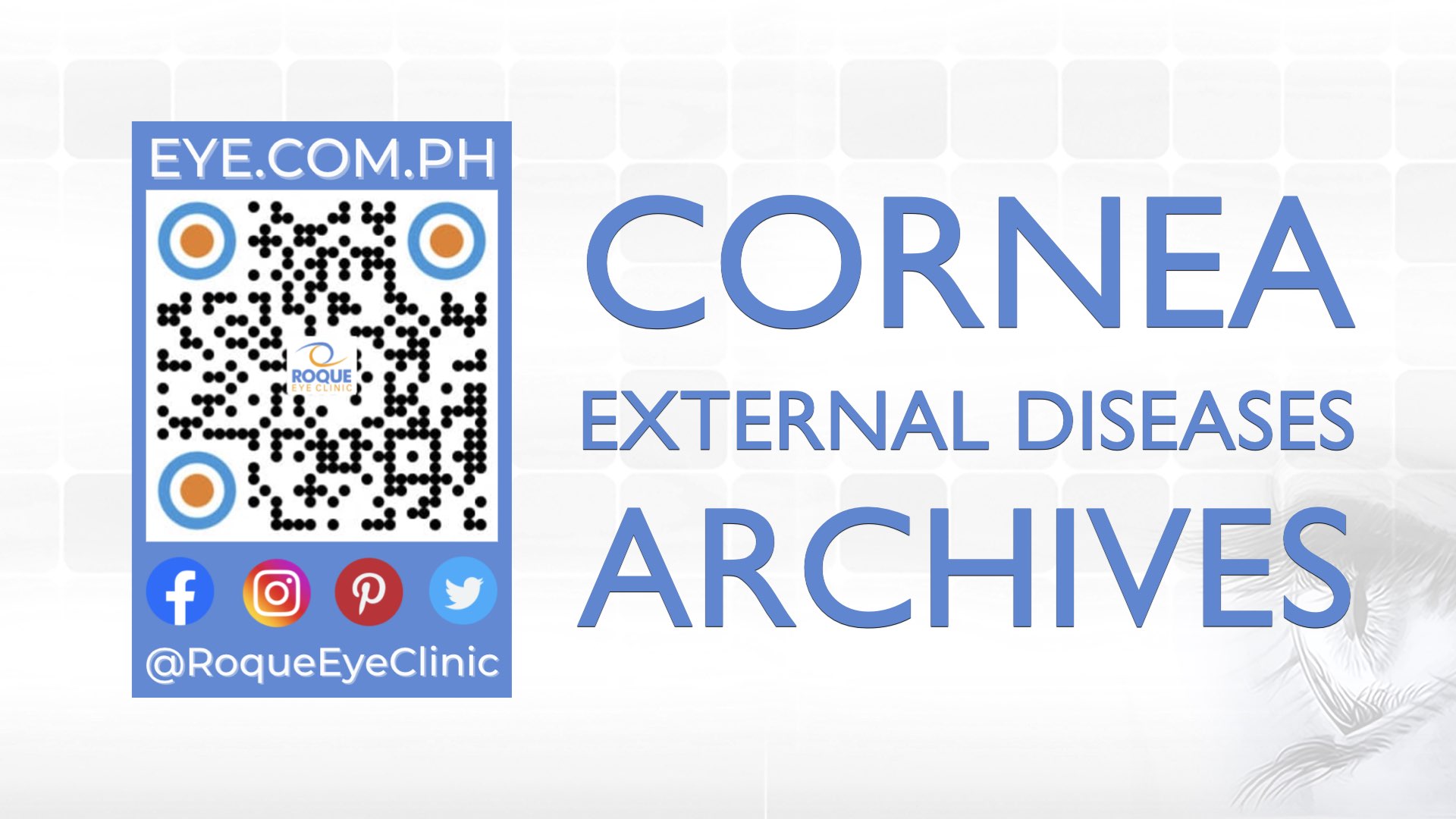 External Disease and Cornea Archives - ROQUE Eye Clinic | Eye.com.ph